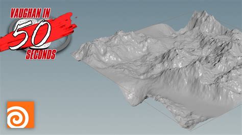 Houdini Create Terrain Using Height Fields Youtube