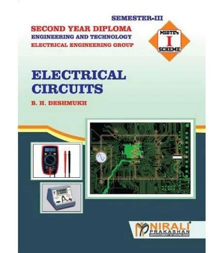 Nirali Electrical Circuits Msbte Second Year Diploma Sem 3 Electrical