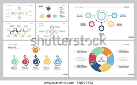 Seven Workflow Slide Templates Set