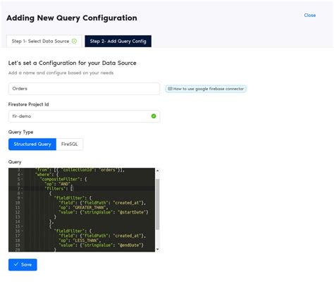 Using Dynamic Dates In Firebase Connector Two Minute Reports