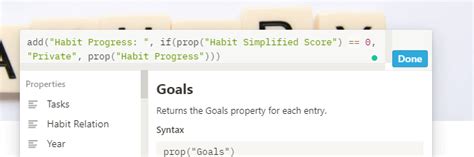 how do you add titles before property fields r notion