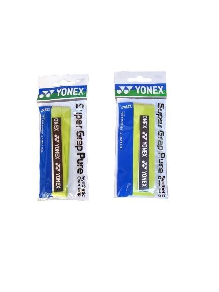 Buy YONEX AC 108EX (Pack 0f 2) (Citrus Green) Online at Low Prices in ...