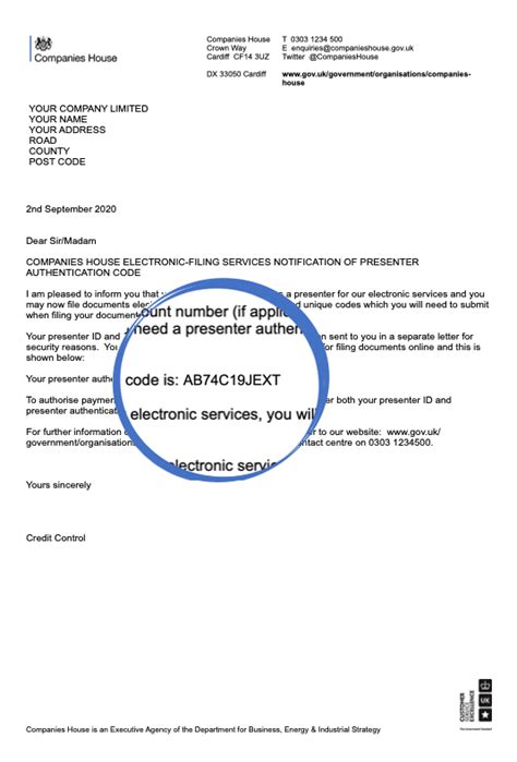 What Is A Companies House Presenter Code Inform Direct
