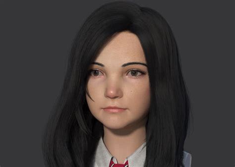 女孩3d模型模型 女人模型库 Zbrush Ztl Zbp 模型下载 Cg模型网