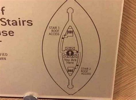 Emergency Exit Map R Funny