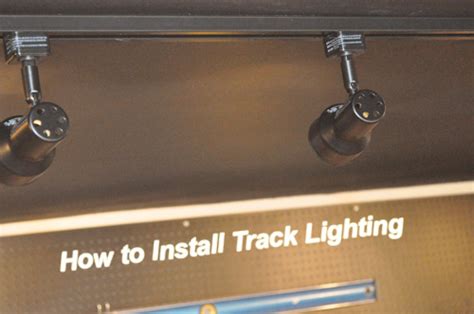 How To Install Track Lighting How To Install Track Lighting
