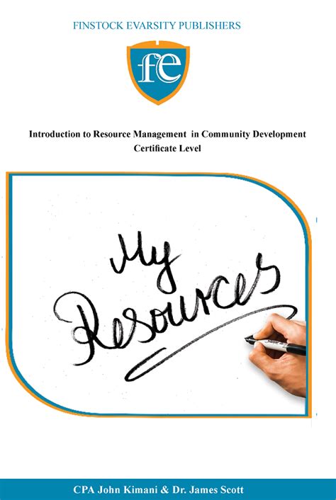 Introduction To Resource Management Certificate Level Finstock