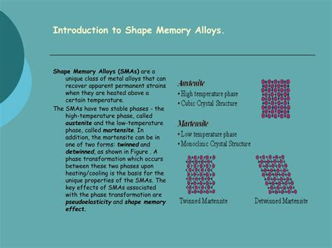 PPT E 3 AEROSPACE ENGINEERING RESEARCH SHAPE MEMORY ALLOYS SMA S PowerPoint Presentation