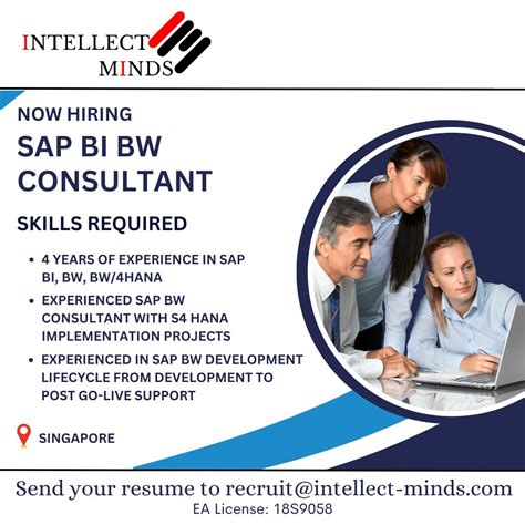 Suguna Suji On Linkedin We Are Hiring Sap Bi Bw Consultant In Singapore Interested Candidates…