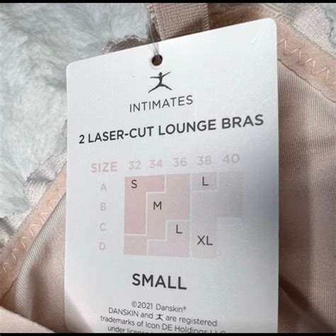 Danskin Intimates Laser Cut Lounge Bras Bralettes Se… Gem
