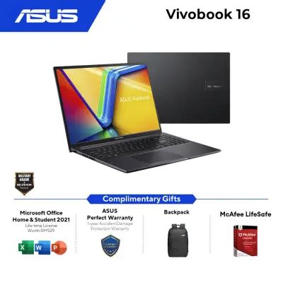 ASUS Vivobook 16 M1605 Price In Malaysia Specs RM2599 TechNave