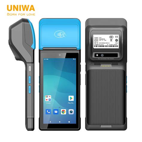 545 Inch Android Smart Handheld Terminal 2d Barcode Scanner Pda With