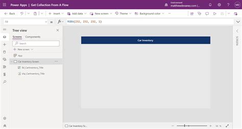 Power Apps Parsejson Function Get Collection From A Flow