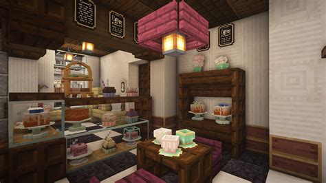 Minecraft Bakery Interior