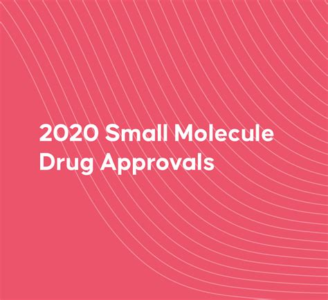 2020 Small Molecule Drug Approvals