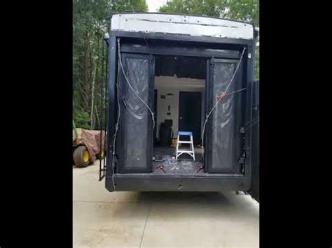 Installing Our Toy Hauler Extension Youtube