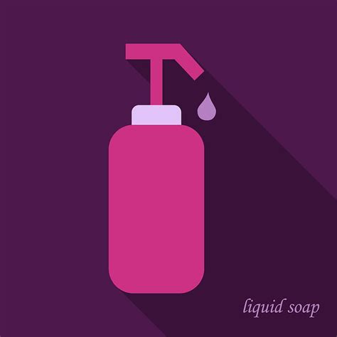벡터에 대 한 액체 비누 아이콘의 액체 비누 아이콘 만화 Eps Ai Uidownload