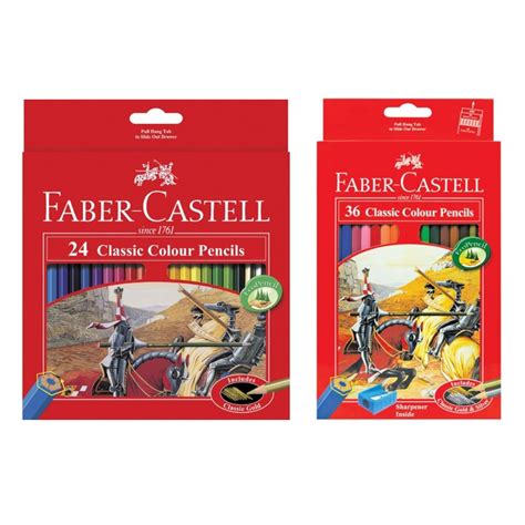 Faber Castell 24 36 48 Classic Colour Pencils Shopee Singapore