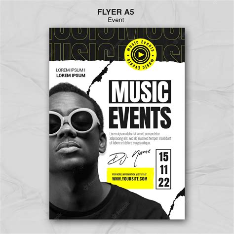 Event Flyer Template Design Free Psd Photoshop File Template