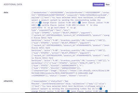 Jsonschemavalidation Error In Whatsappchat · Issue 10460 · Cloudkibokibopush · Github