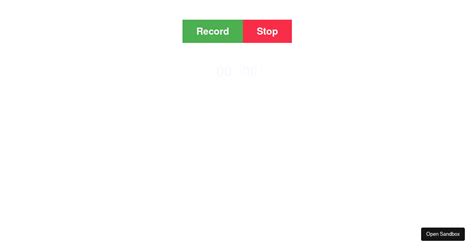 Audio Record Codesandbox Audio Record Codesandbox