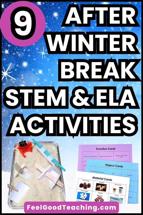 9 After Winter Break Activities Fun Low Prep Ideas To Re Engage