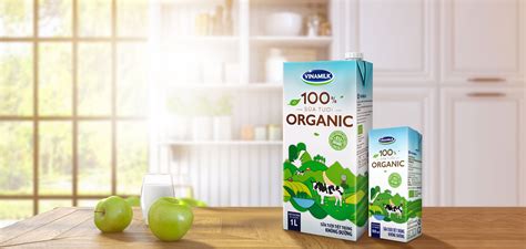Sữa tươi tiệt trùng không đường Vinamilk Organic