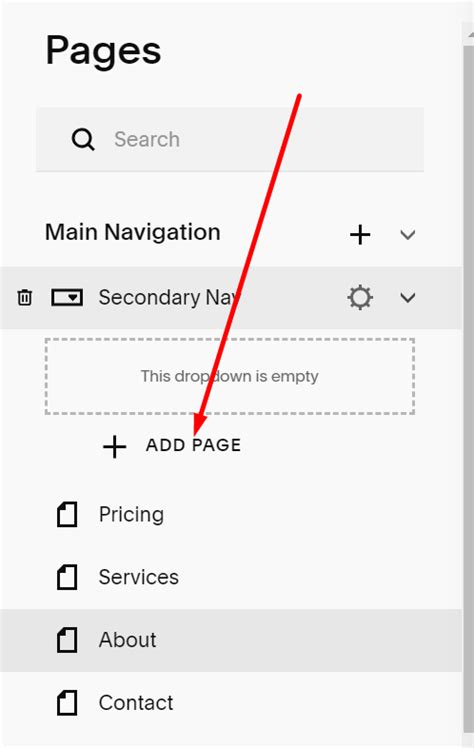 How To Add Secondary Navigation In Squarespace Summary Block