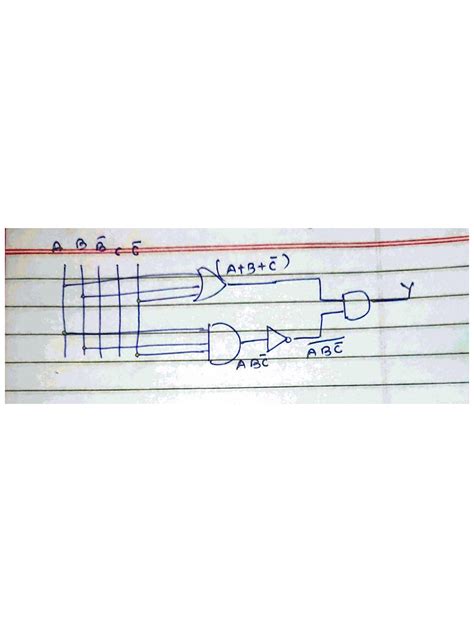 Solved Determine The Boolean Expression For The Following Logic