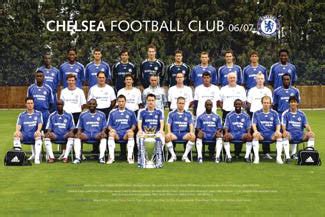 Chelsea Fc Official Team Portrait 200607 Gb Posters Sports Poster
