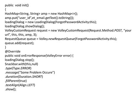 Ppt Implementing A Custom Request Using Volley Library Powerpoint