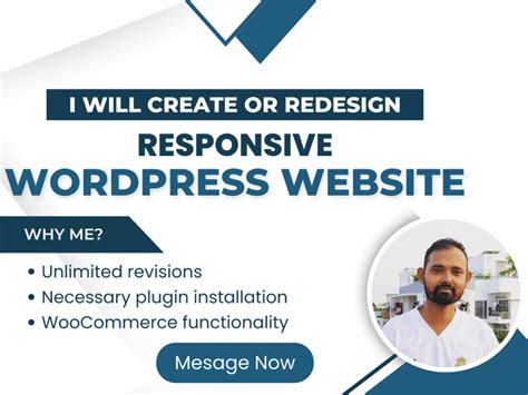 Responsive Wordpress Website For Your Business Upwork