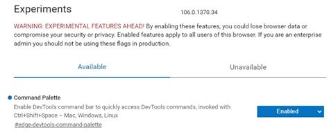 The Command Palette Is Now Available In The Stable Version Of Microsoft