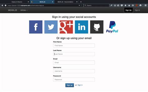Deploying A Mean Application To Bluemix In One Click Youtube