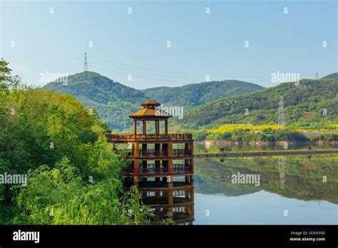 Summer Outdoor In Xishan Lake Dalian China Stock Photo Alamy