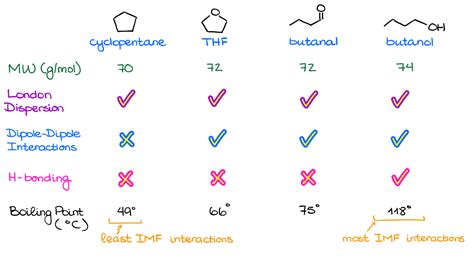 Intermolecular Forces In Organic Chemistry — Organic Chemistry Tutor