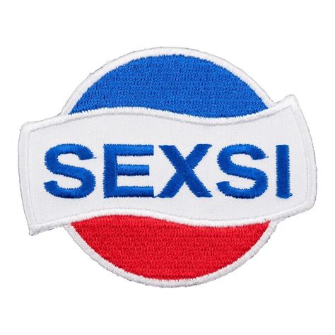 Sexsi Red White And Blue Patch Biker Sayings Patches Manufactured By