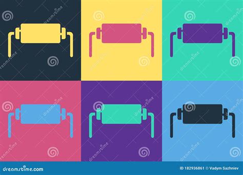 Resistor Color Codes Explanation With Electronic Digits Outline Diagram Vector Illustration