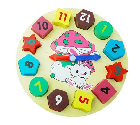 Wooden Digital Geometric Clock Toy Concentration At Rs 399piece In Puranattukara