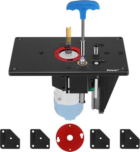 Adoles 65mm Round Diameter Precision Router Lift Router Table Lift System Router Lift Kit