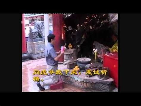 如何拜虎爷 黄信成老师 wmv YouTube