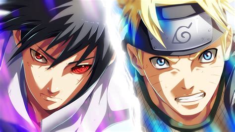 Sasuke Uchiha Vs Naruto Uzumaki Rinnegan Sharingan Hd Wallpaper By Marcos Cunha Rosa