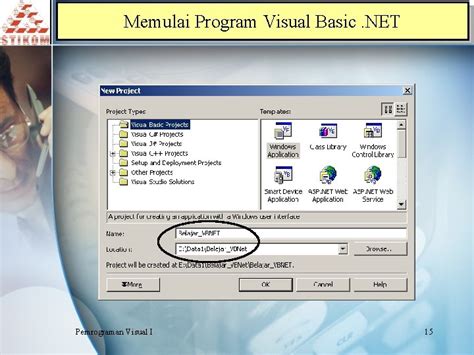 Sekilas Tentang Visual Basic Net Pemrograman Visual I