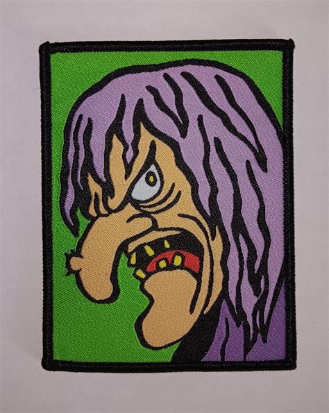 Spooky Witch Woven Patch Goblinhaus