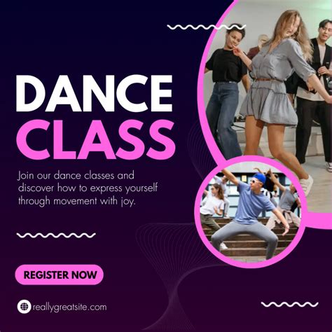 Dance Classes Flyers Template Postermywall