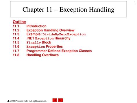 PPT Comprehensive Guide To Exception Handling In NET Framework PowerPoint Presentation ID