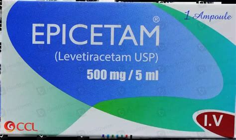 Epicetam 500mg 5ml 1 Ampoule Injection Price In Pakistan Uses Dosage Side Effects