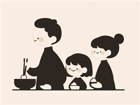 楽しい団らん｜イラスト・フリー素材なら「シンテリ」