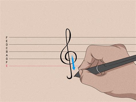How To Draw A Treble Clef Step By Step With Pictures