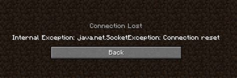 [java] socketexception connection error on minecraft realms r minecrafthelp